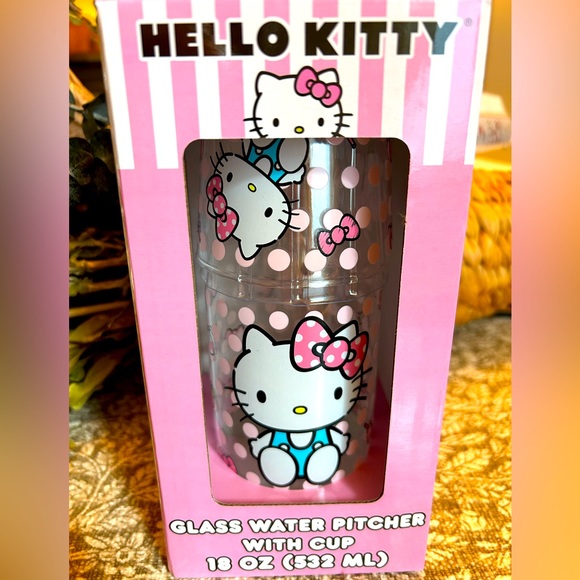 Hello Kitty | Dining | Hello Kitty Pitcher And Cup | Poshmark